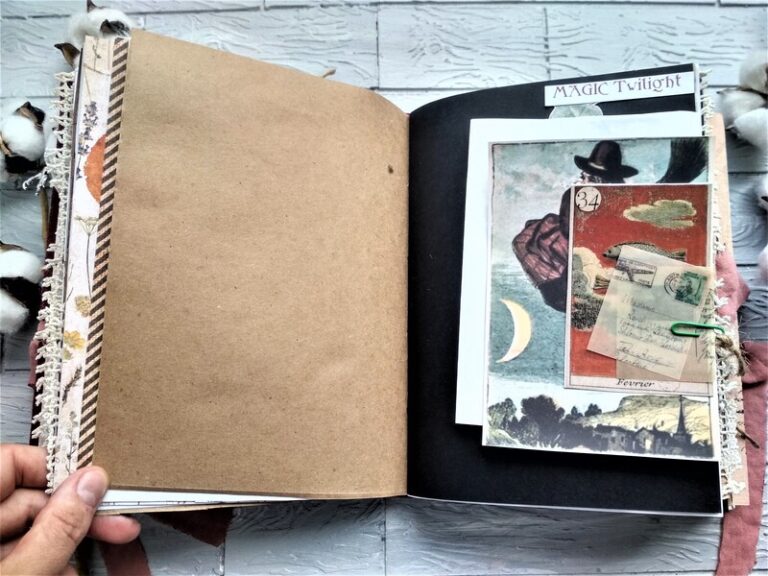 Witch junk journals for sale - CraftPhotoHoliday