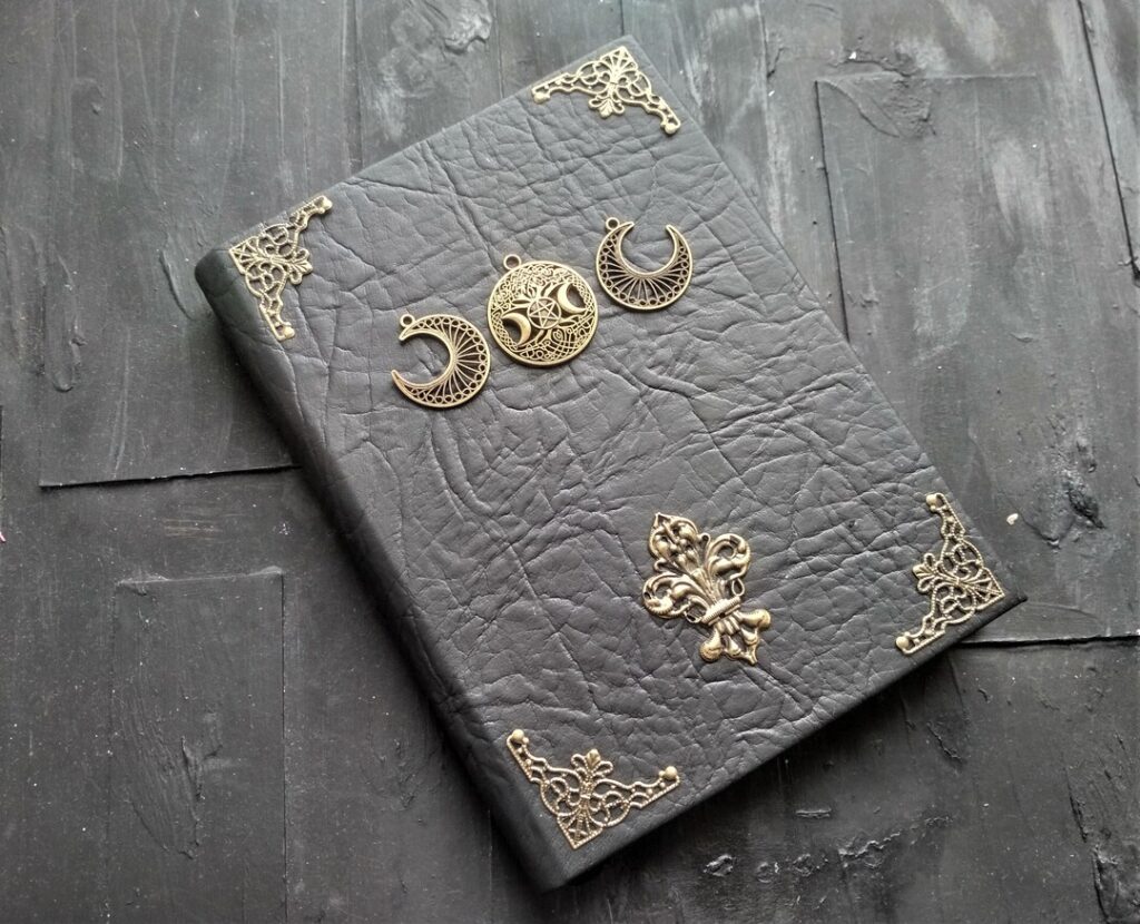 Real spell book grimoire journal - CraftPhotoHoliday