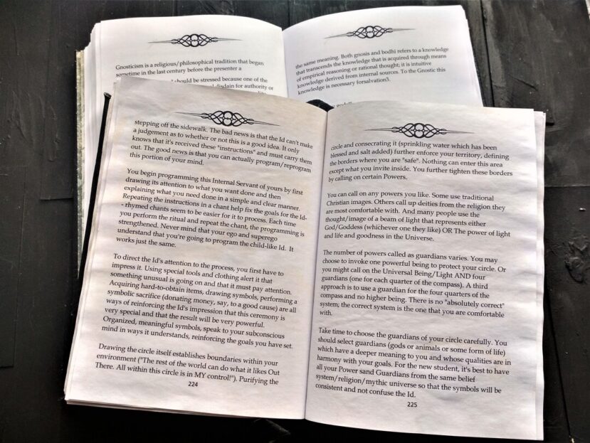 Real spell book grimoire journal - CraftPhotoHoliday